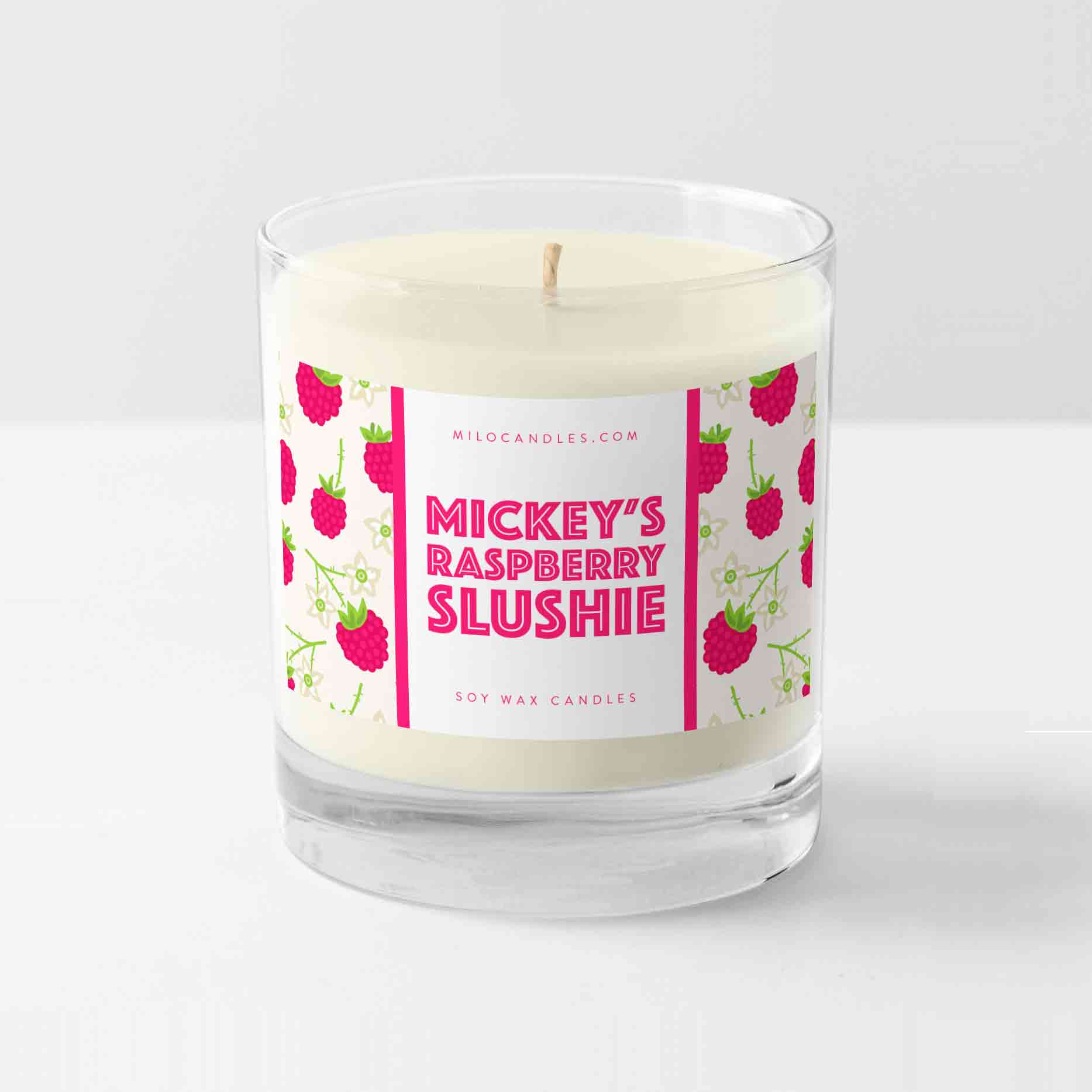 Mickey's Raspberry Slushie Candle – Milo Candles
